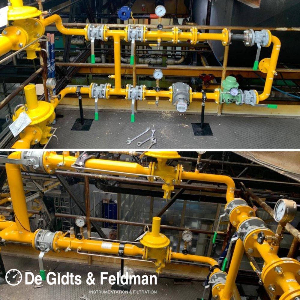 New gas reduction station for one of our clients - De Gidts en Feldman ...